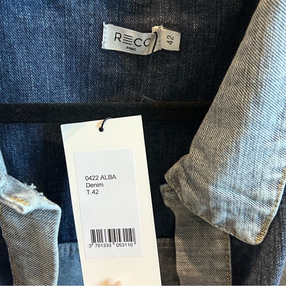 RECC PARIS | Jackets & Coats | Recc Paris Alba Denim L | Poshmark